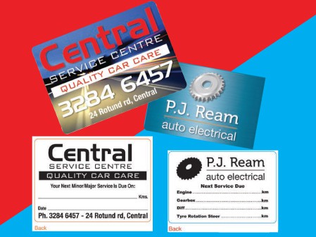 យីហោ LUBE LABELS & SERVICE STICKERS | QLM Label Makers